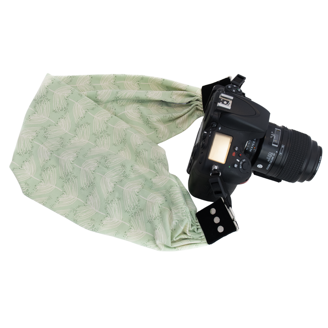 Scarf Camera Strap with Pocket – Capturing Couture